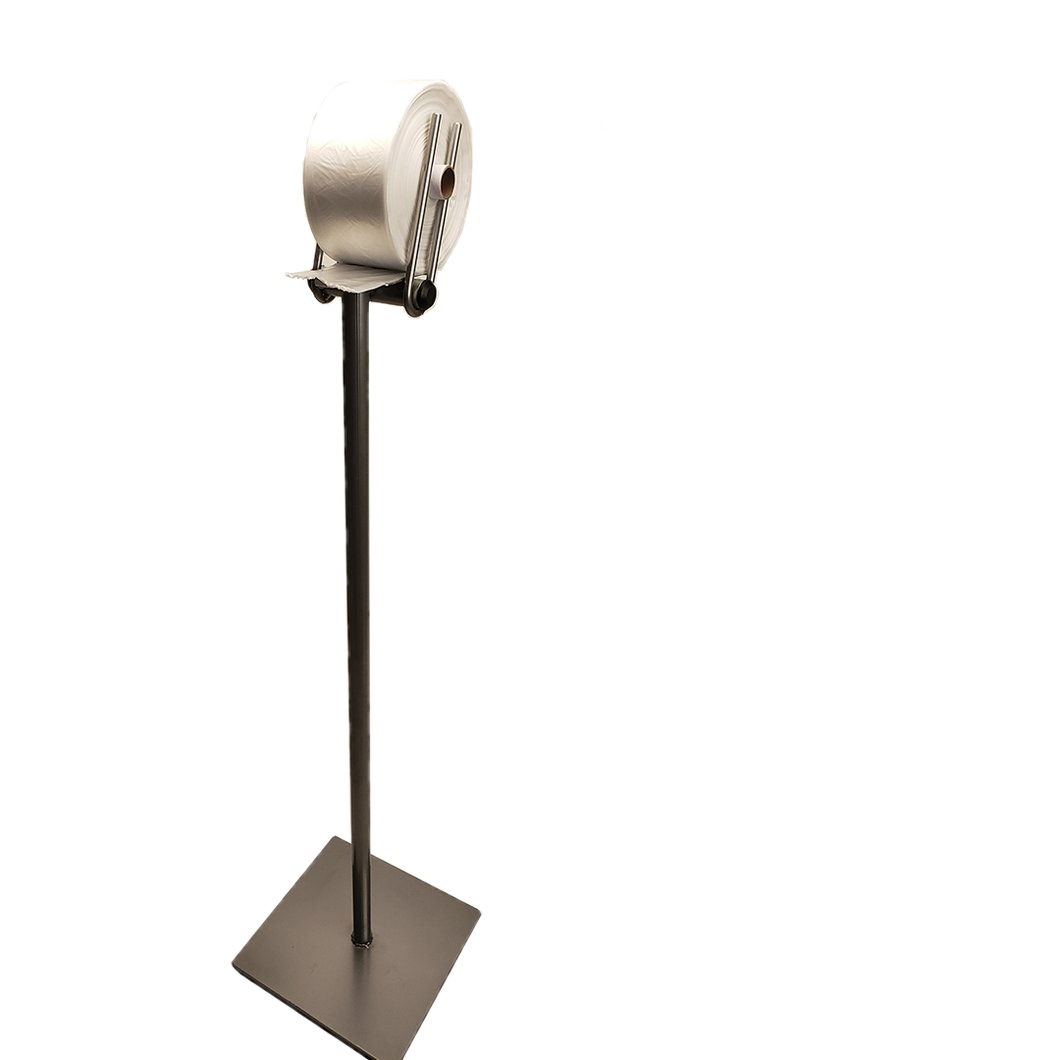 DISPENSADOR PEDESTAL PARA ROLLO BOLSAS PULL&PACK – PUNTO ENVASES